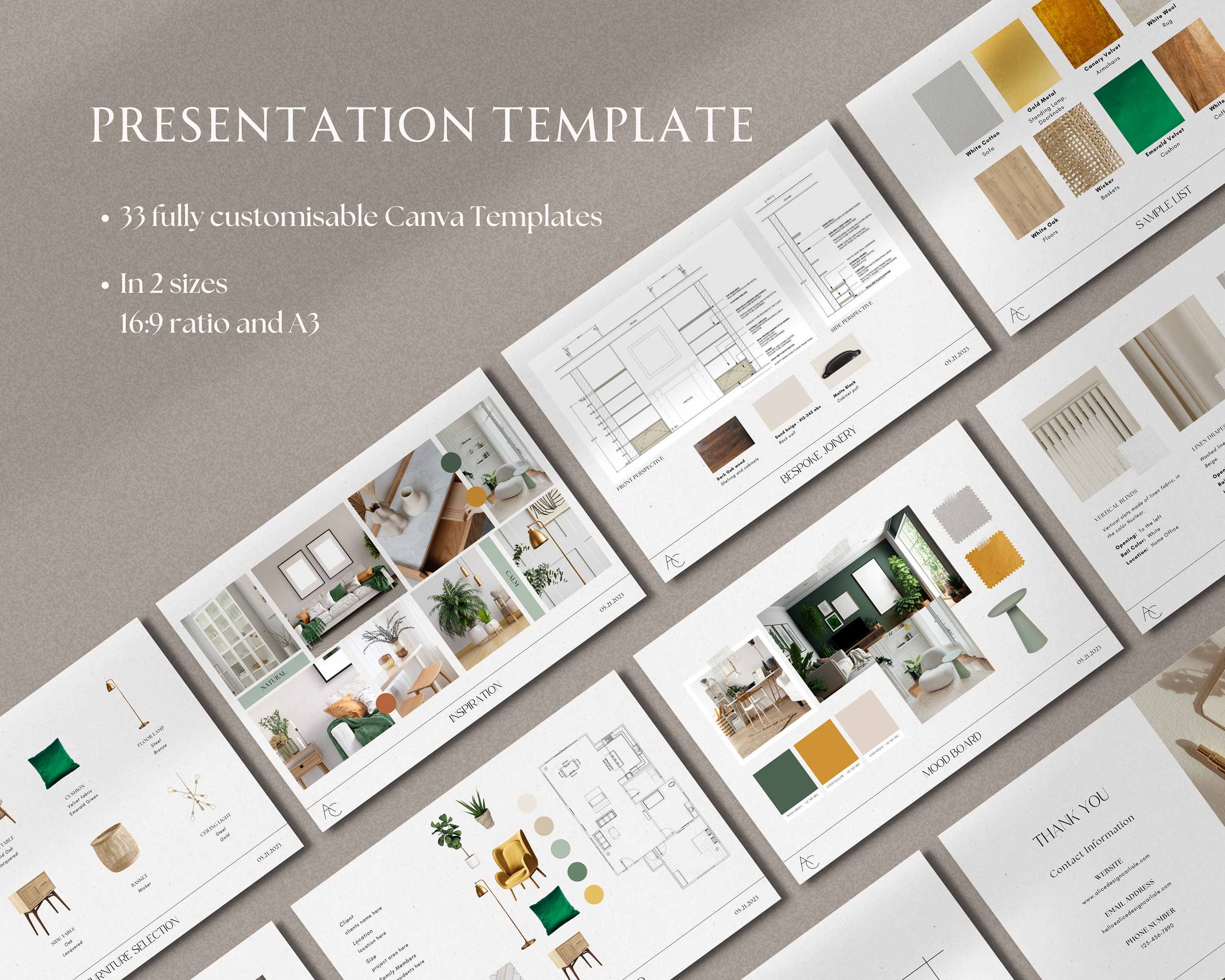 Interior Design Bundle Interior Design Proposal Interior Design Client ...