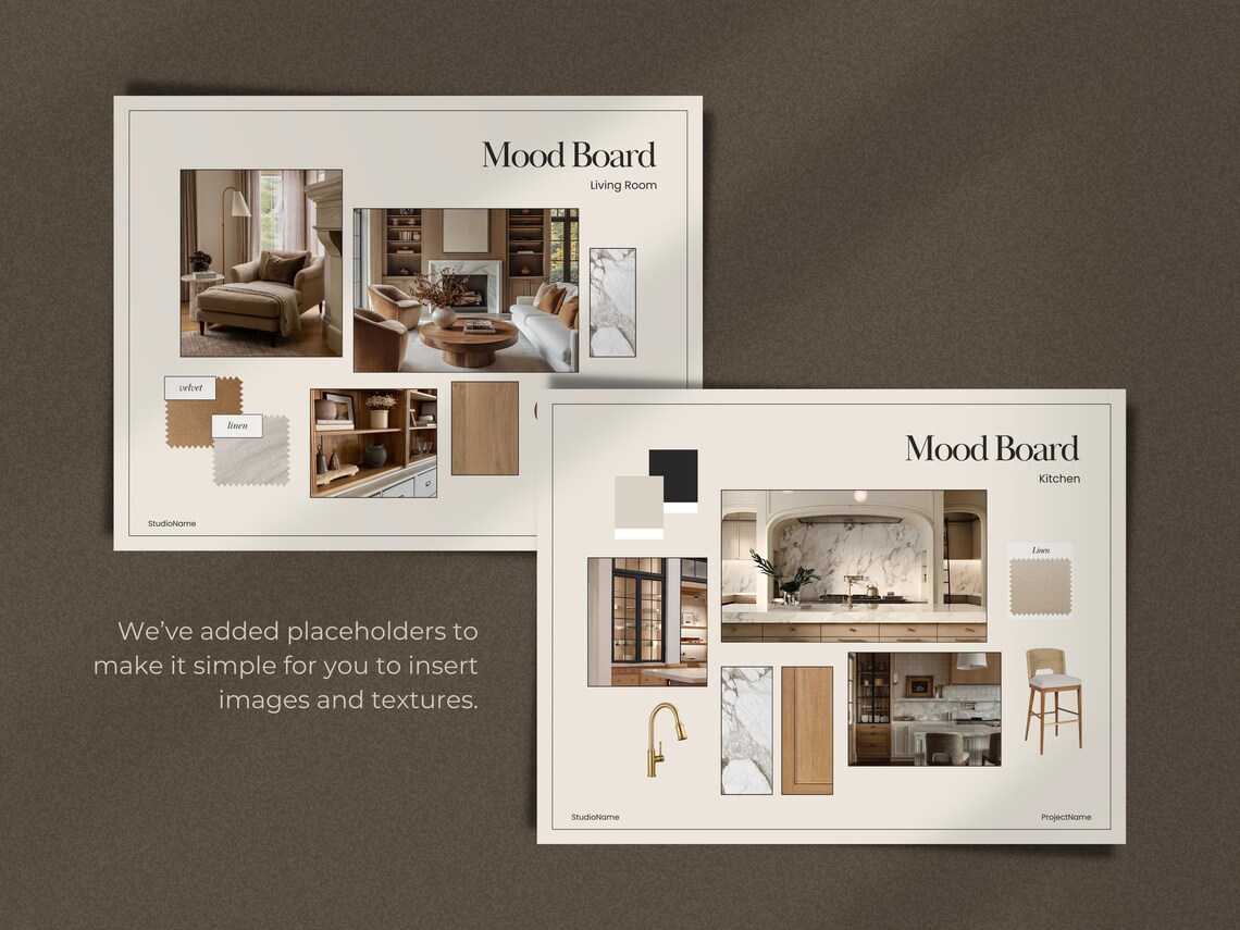 Interior Design FF&E Template | FFE Schedule | Interior Design Mood ...