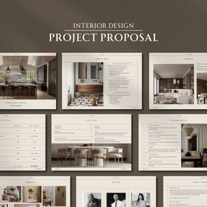 Interior Design Proposal Template Interior Design Presentation Project ...