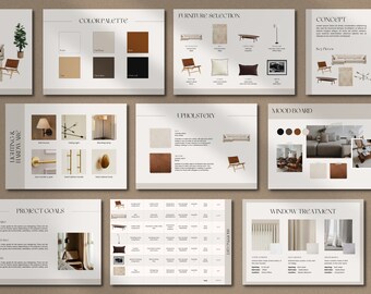 Interior Design Fee Proposal Template (Download Now) - Etsy
