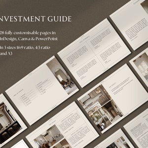 Interior Design Bundle | Investment Guide | Interior Design Proposal ...