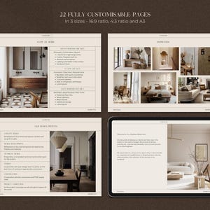 Interior Design Proposal Template | Interior Design Presentation ...