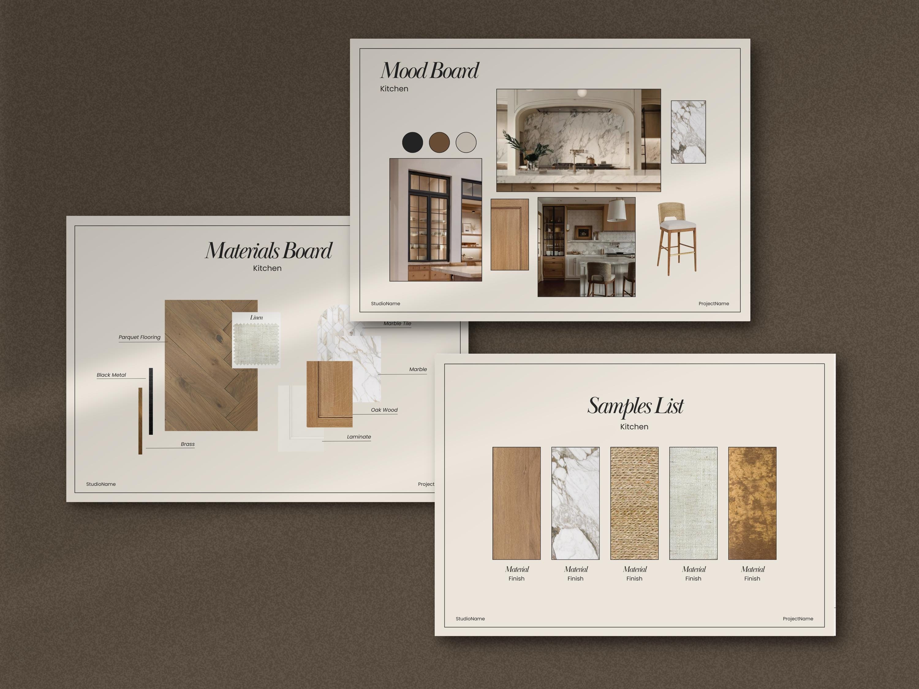 Interior Design Bundle | Interior Design Presentation Template ...
