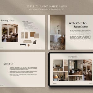 Interior Design Proposal Template | Project Proposal Template for ...