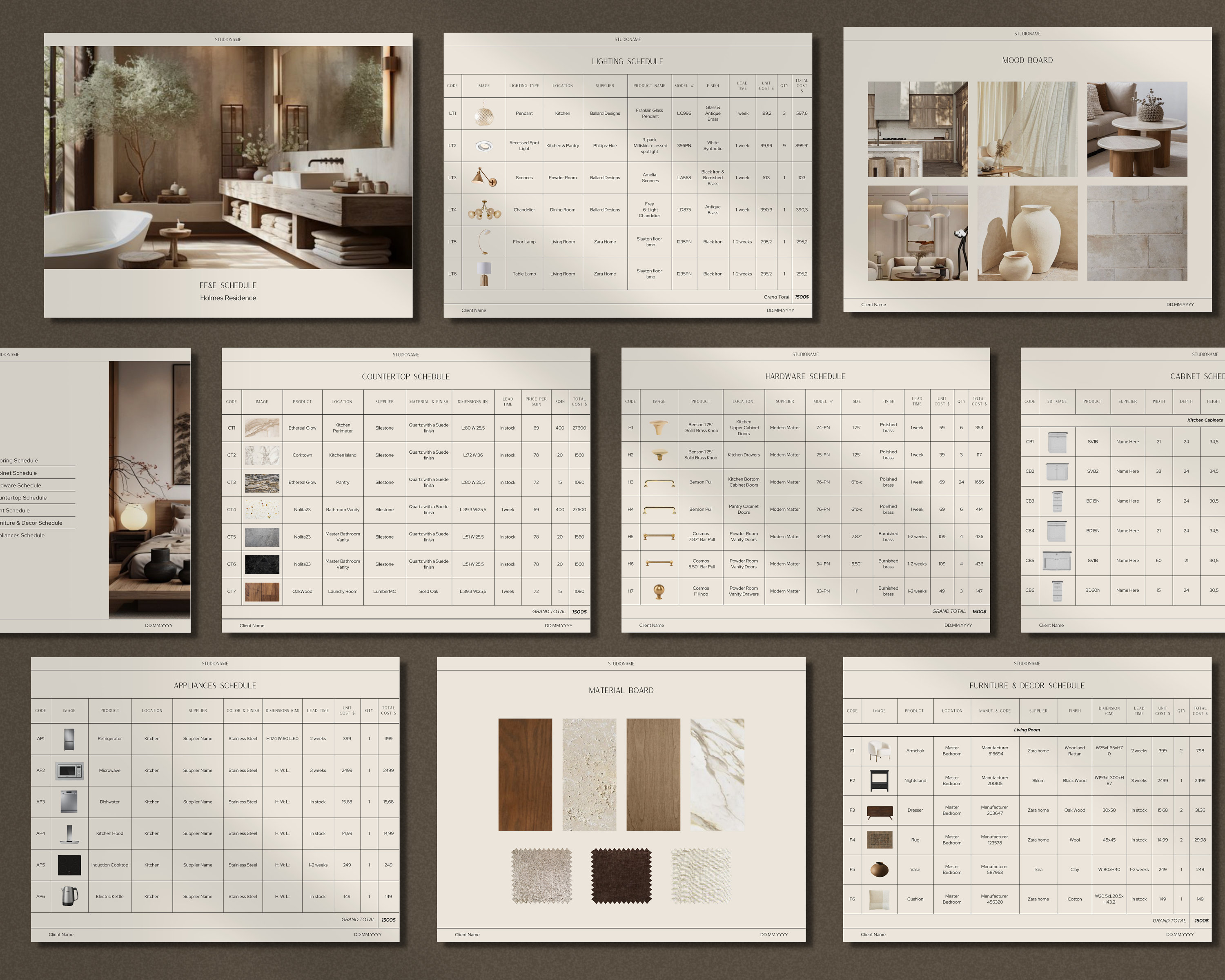 Interior Design Bundle Investment Guide Interior Design Proposal ...