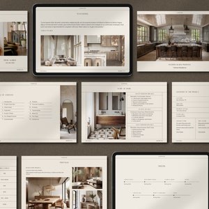 Interior Design Proposal Template | Interior Design Presentation ...