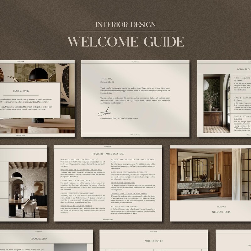 Welcome Packet - Etsy