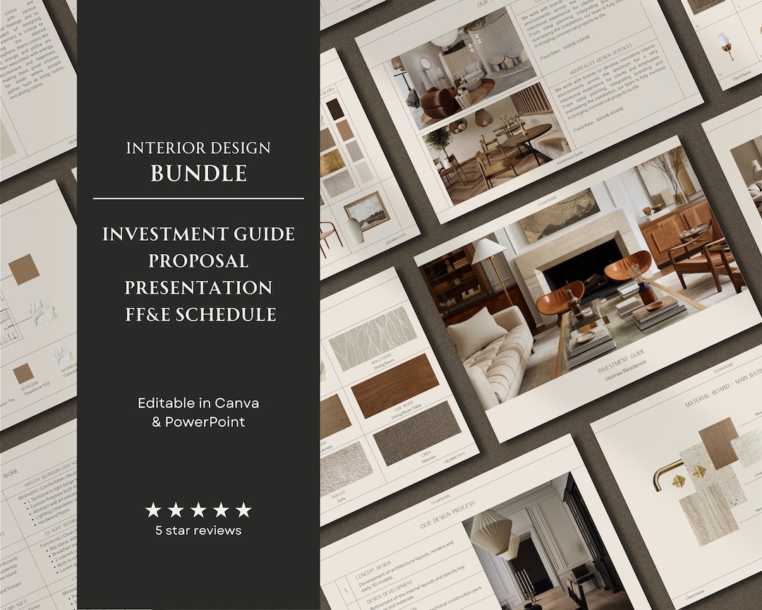 Interior Design Bundle Investment Guide Interior Design Proposal ...
