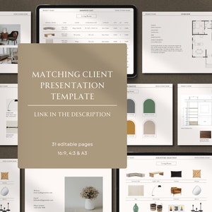 Interior Design Furniture, Finishes and Fixtures Schedule Template for ...