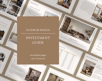 Interior Design Investment Guide Template Interior Design Services ...