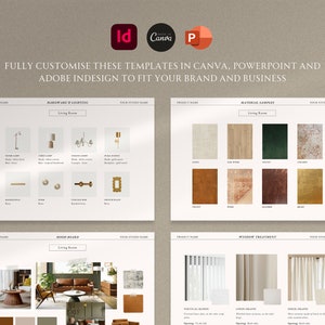 Interior Design Presentation | Interior Design Project Template ...