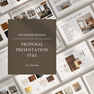 Interior Design Bundle Interior Design Proposal Interior Design Client ...