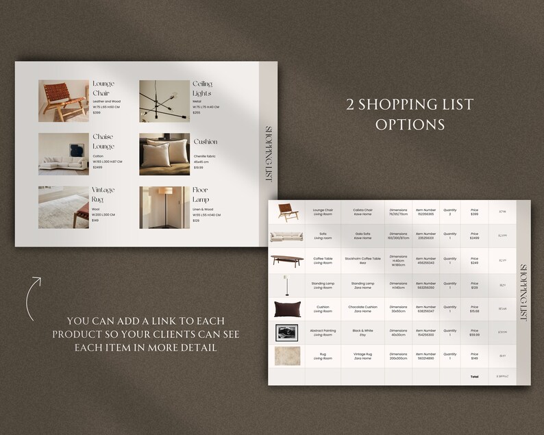 Interior Design Bundle Interior Design Proposal Interior Design Client ...