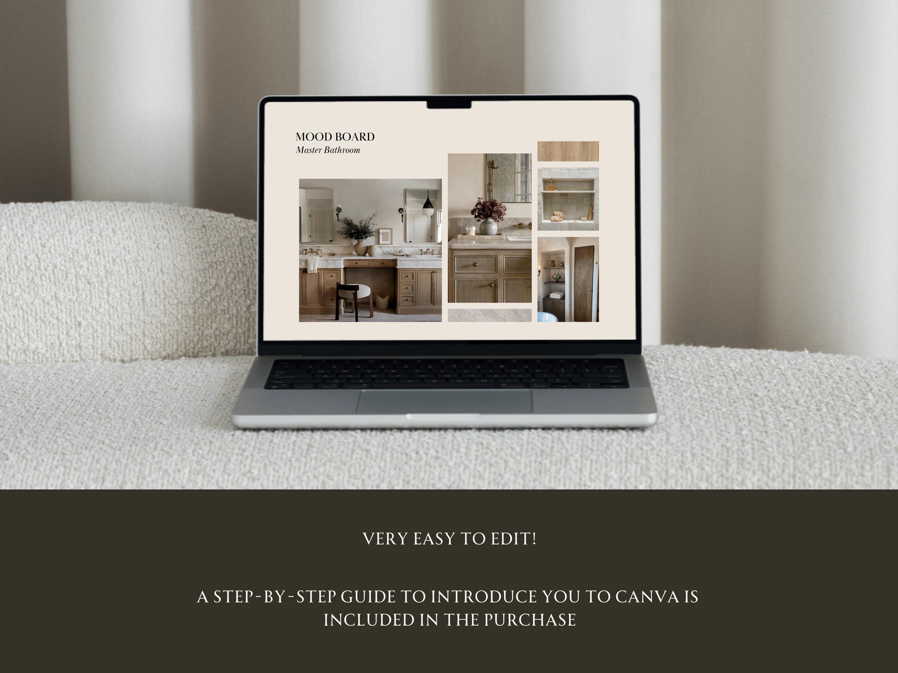 Interior Design Presentation Interior Design Project Template Client ...