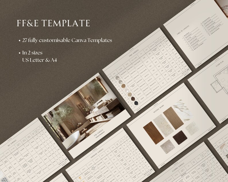Interior Design Bundle Interior Design Presentation Template Interior ...