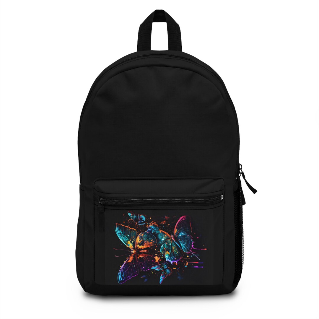 Butterfly Drip Backpack - Etsy