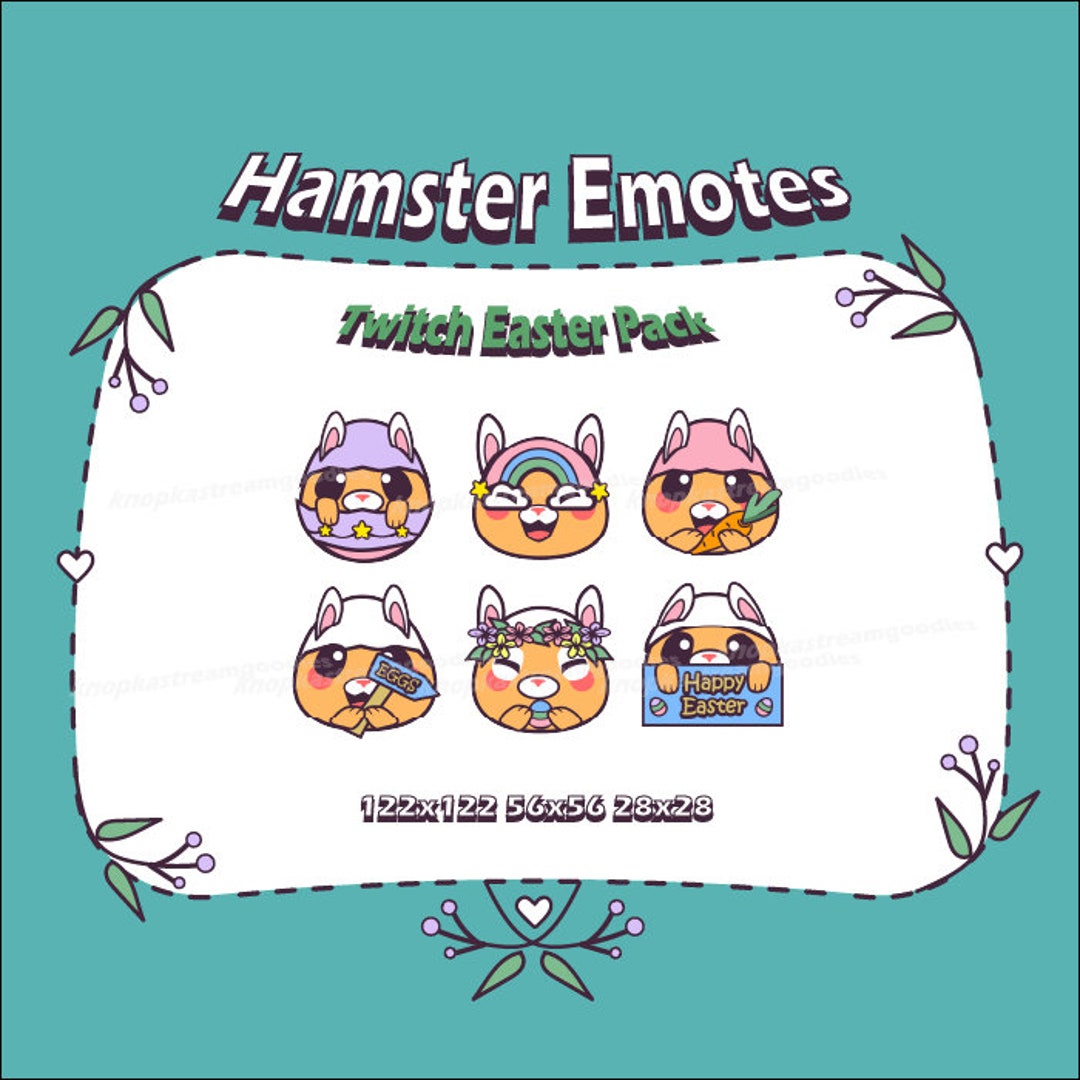 Springtime Skips: Twitch / Discord / Youtube Emotes! Blossom Furry ...