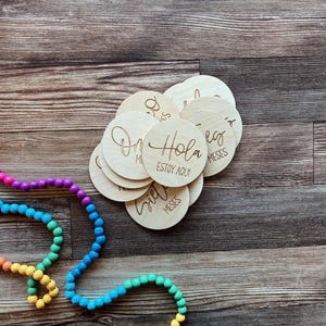 Spanish Baby Monthly Milestone Discs, Baby Milestone Marker, First Year ...