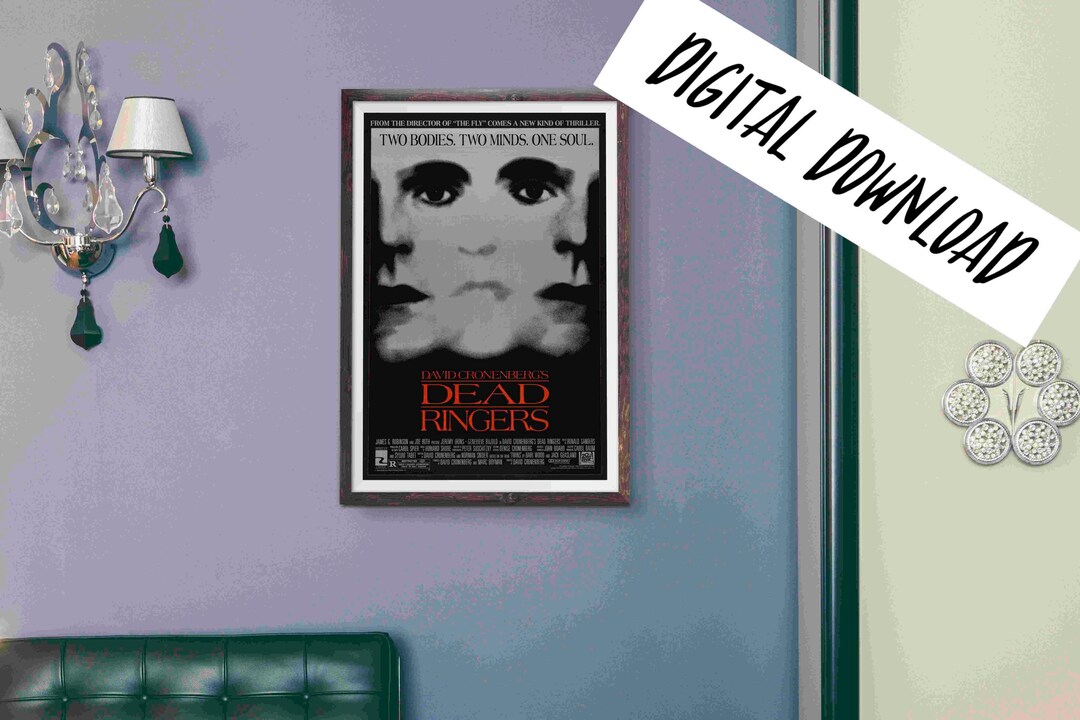 Digital Poster Dead Ringers Horror Cronenberg Cult Film Download - Etsy