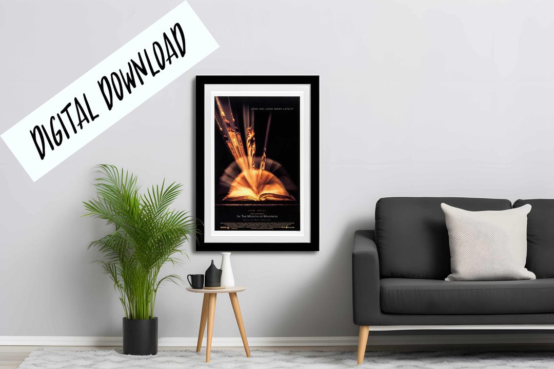 Digital Poster in the Mouth of Madness Horror Carpenter Cult Film ...