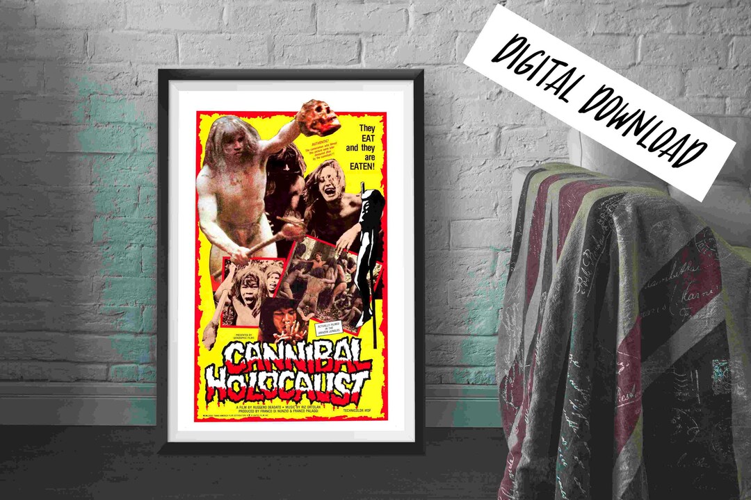 Digital Poster Cannibal Holocaust Horror Cult Film Download - Etsy