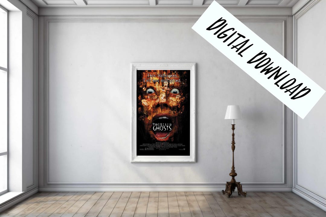 Digital Poster Thirteen Ghosts Horror Cult Supernatural Film - Etsy