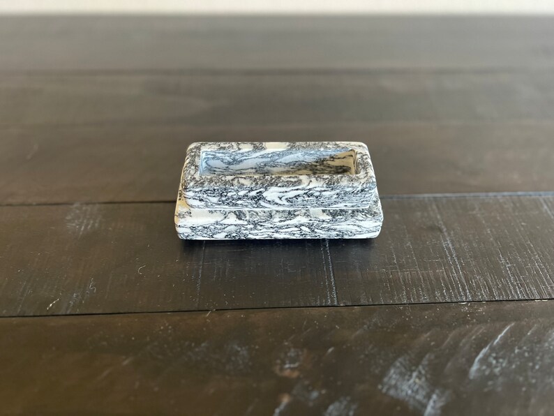 Rose Bay Cambria Quartz Business Card Holder - Etsy