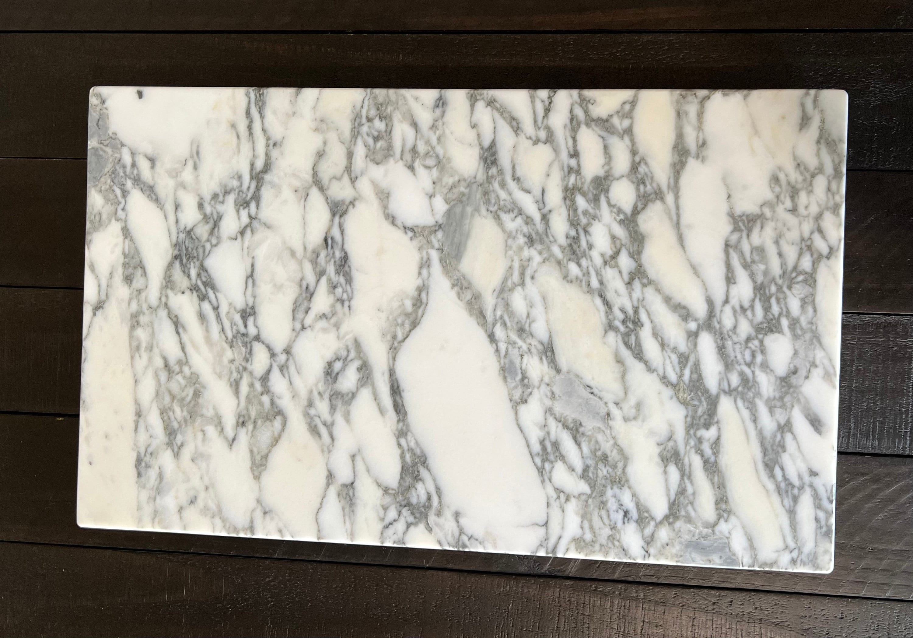 Arabescato Corchia Marble Display Tray / Cutting Board / Serving Board ...