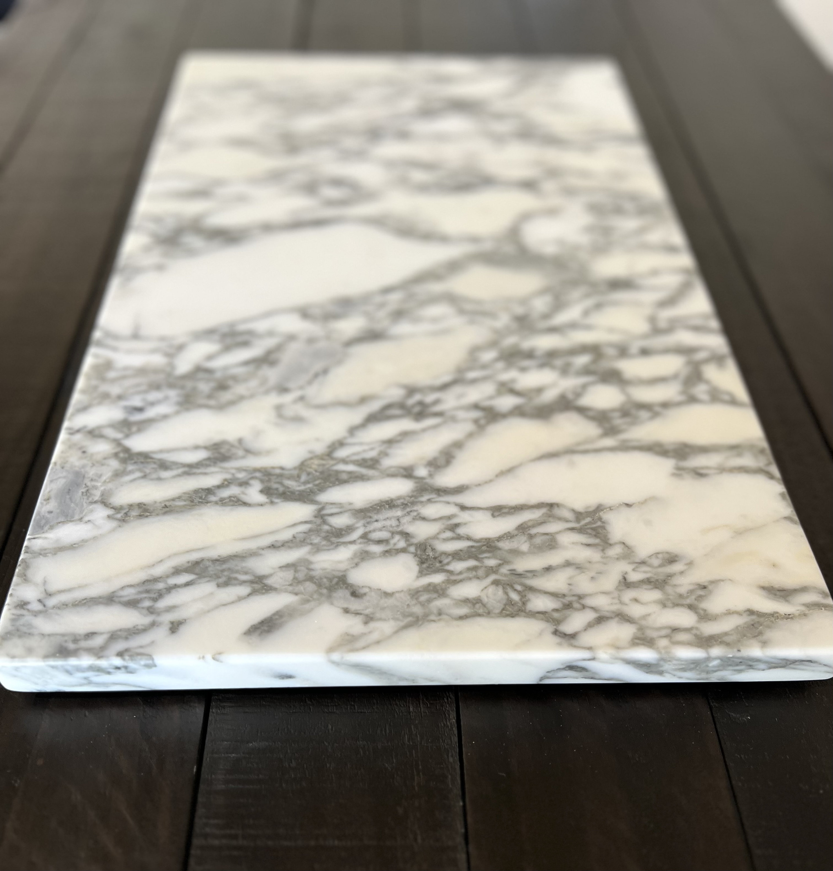 Arabescato Corchia Marble Display Tray / Cutting Board / Serving Board ...