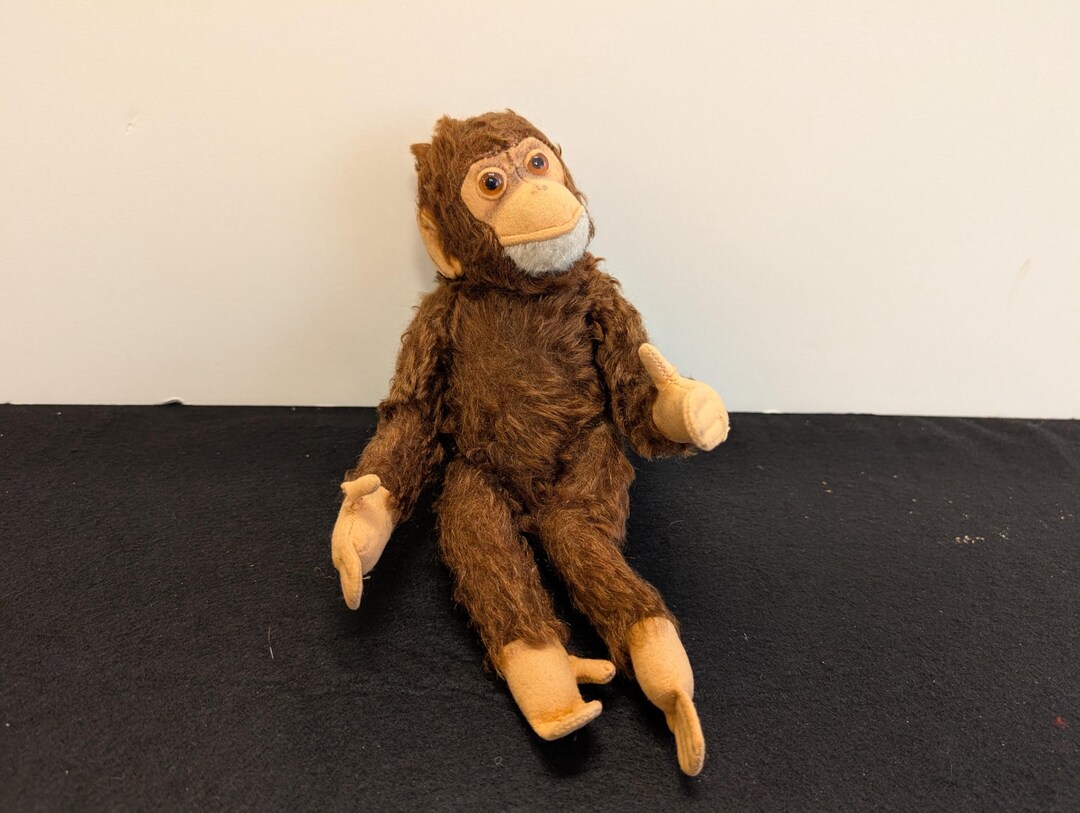 Antique Monkey Toy - Etsy