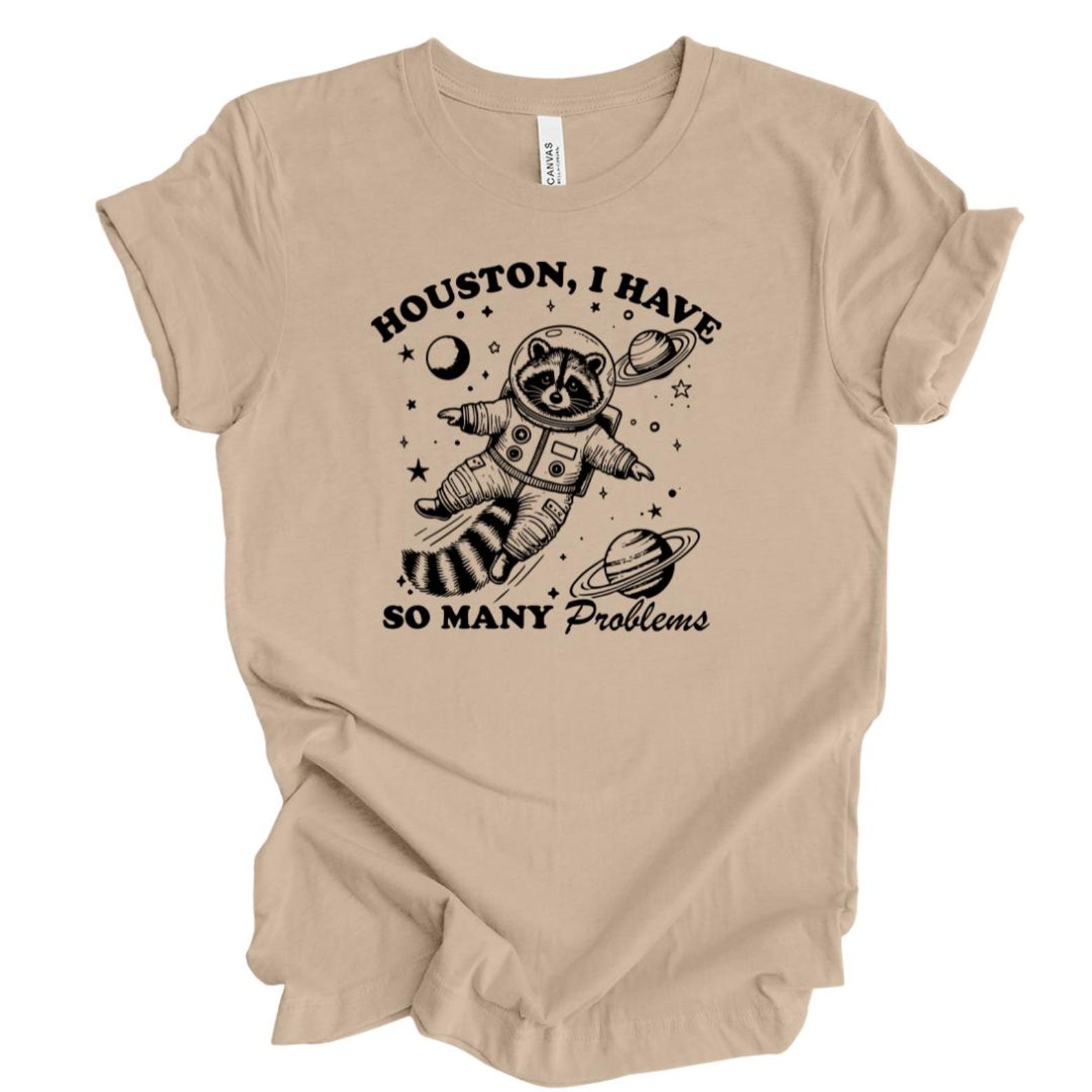 Houston I Have so Many Problems, Racoon Shirt, Funny Racoon Shirt ...