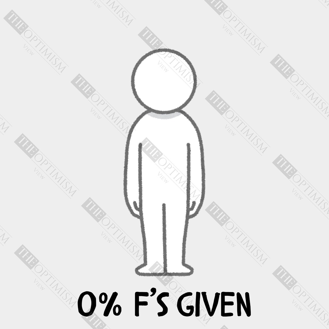 0 F’s Given Figure PNG | Funny Figure Digital Download, Sarcastic SVG ...