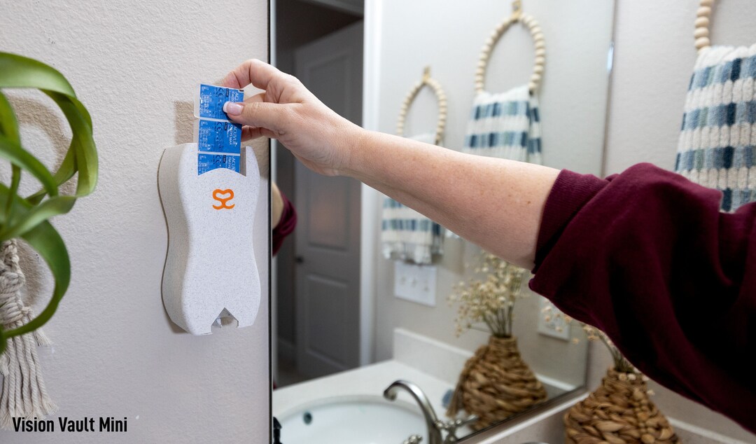 Contact Lens Dispenser Contact Lens Storage 25 Daily Contact Lens ...