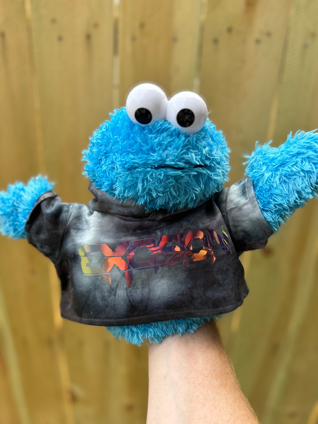 Excision Cookie Monster Head Banger - Etsy