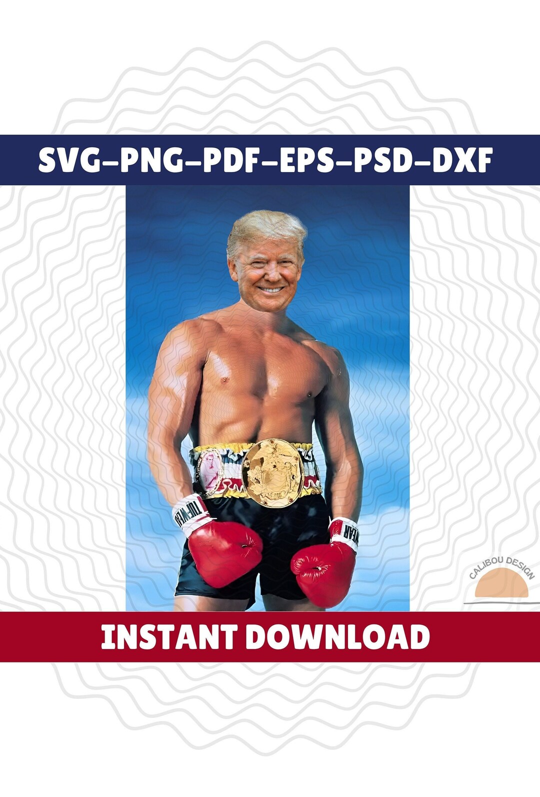 Trump Rocky 2024 SVG File - Trump 2024 Digital Design - Instant ...