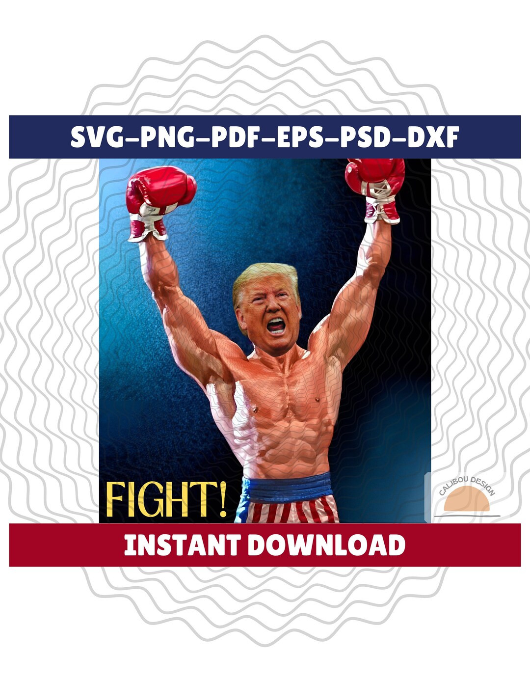 Trump Rocky 2024 - Funny Trump SVG Bundle - Patriotic PNG Digital ...