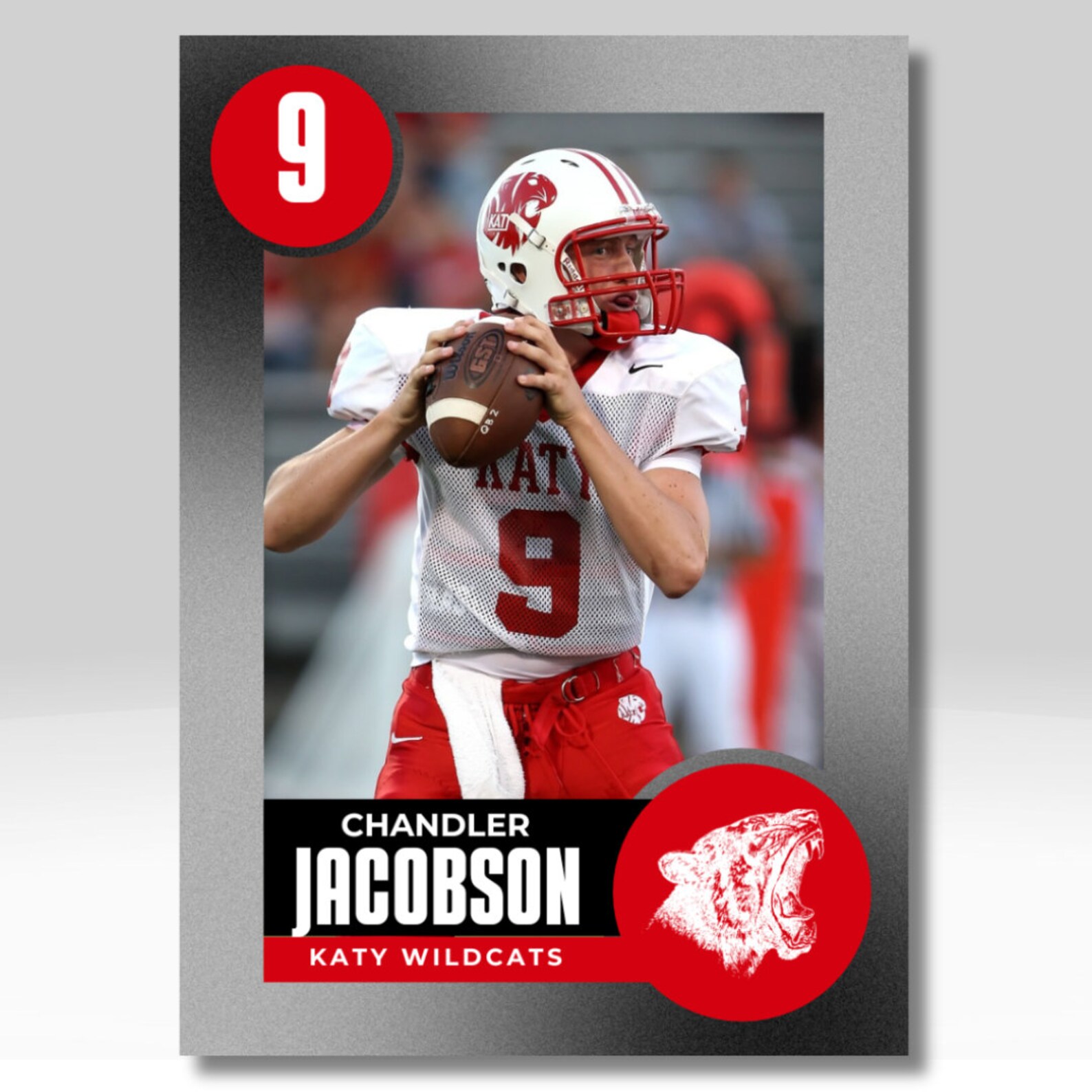 Custom Sports Card Template, Canva Trading Card, Hockey, Football ...