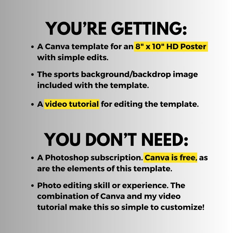 Baseball Softball Poster Canva Template: Sports Graphic Design (digital ...