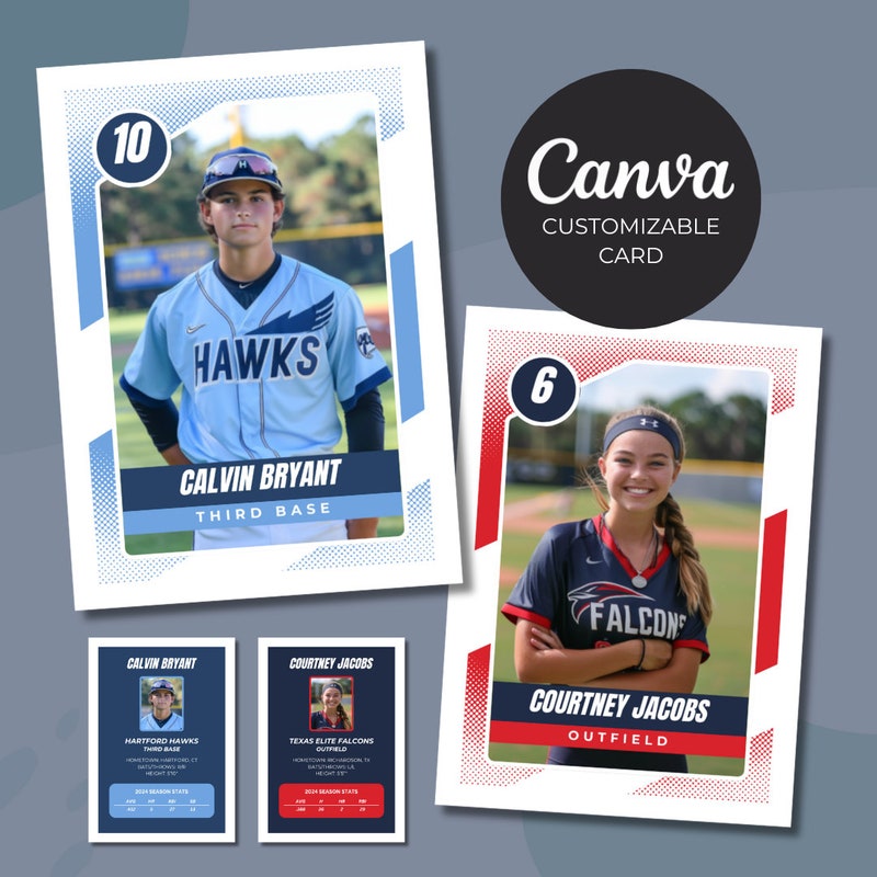 Custom Baseball Card - Etsy