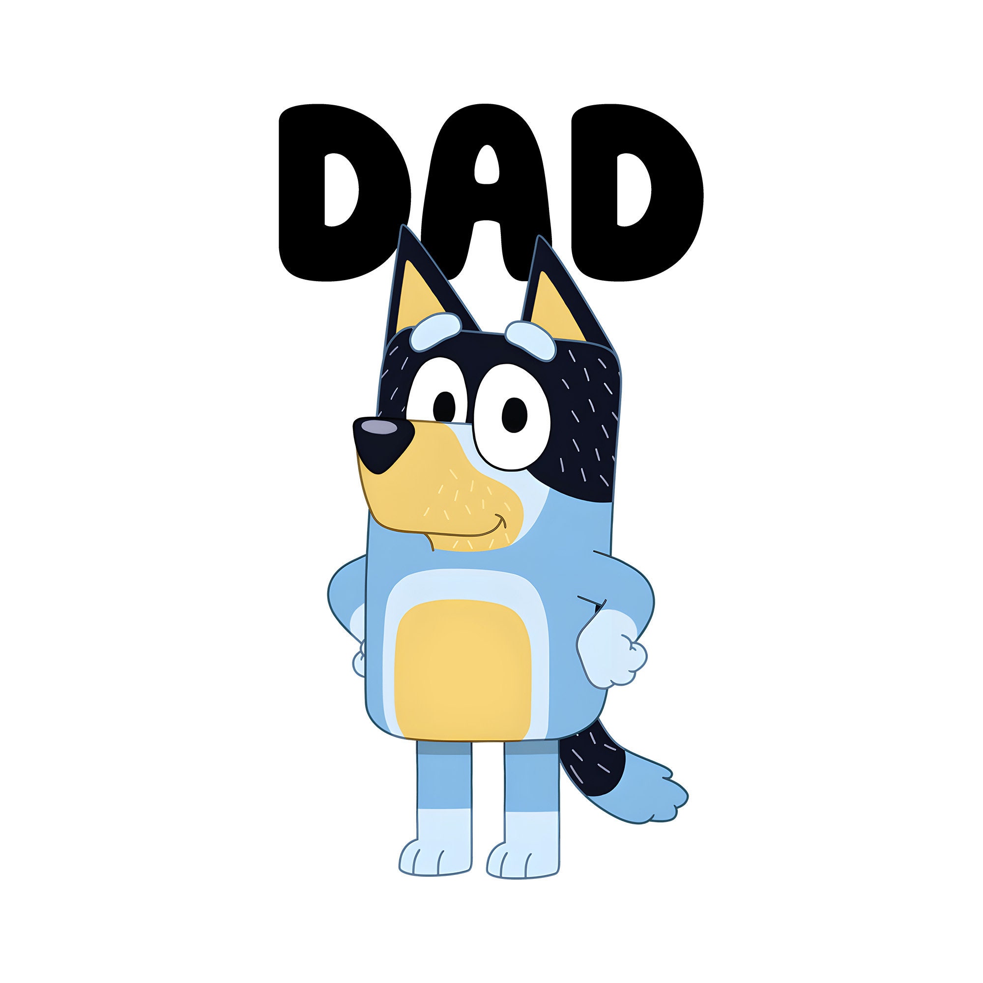 Bluey Dad PNG File Bluey Birthday Png Bluey Flower Png - Etsy UK