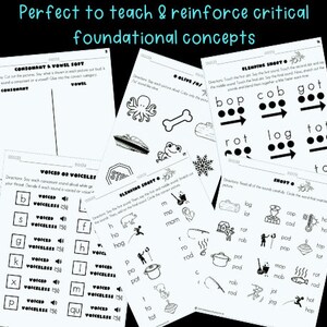 Structured Phonics Rules Student Practice Workbook #1- (answer Key ...