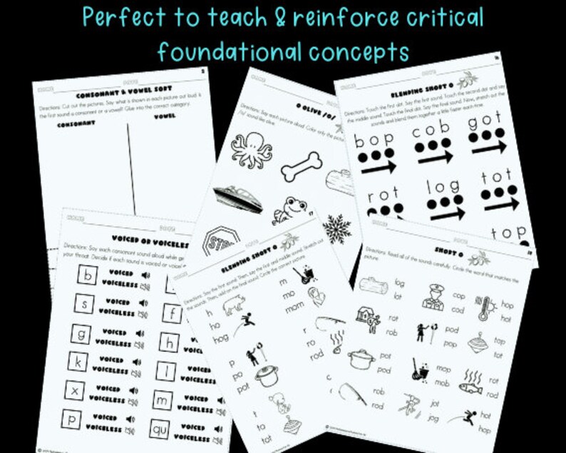 Structured Phonics Rules Student Practice Workbook #1- (answer Key ...