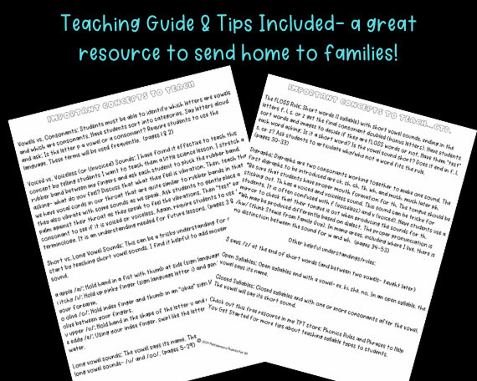 Structured Phonics Rules Student Practice Workbook #1- (answer Key ...