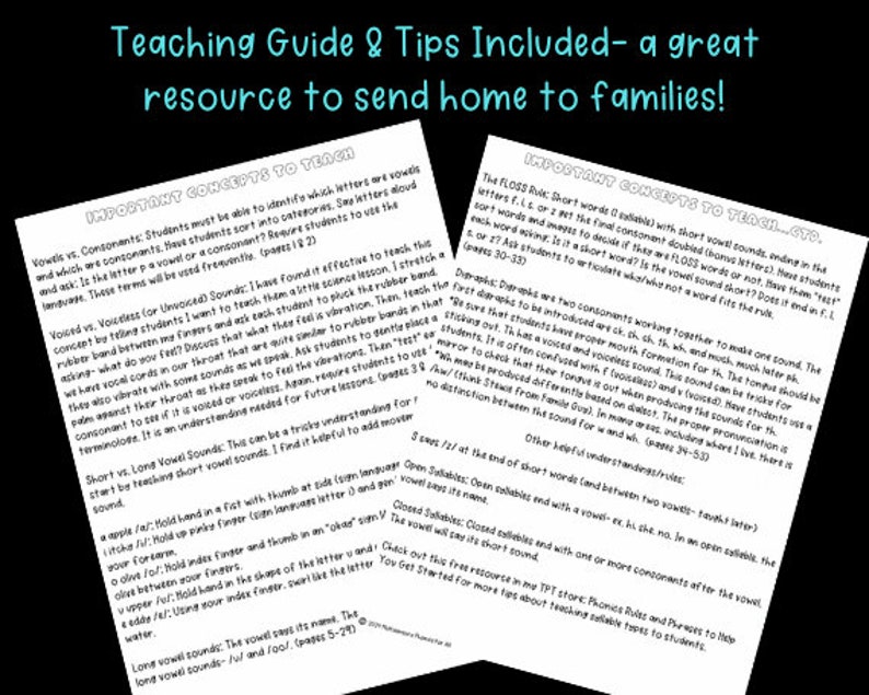 Structured Phonics Rules Student Practice Workbook #1- (answer Key ...