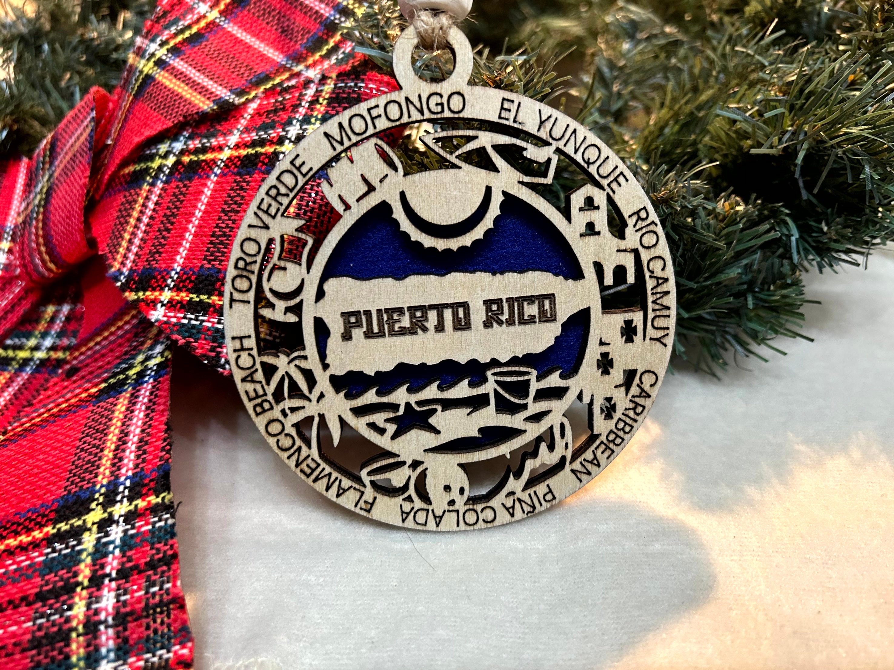 Puerto Rico Ornaments, Puerto Rico Christmas Ornament, Puerto Rico ...