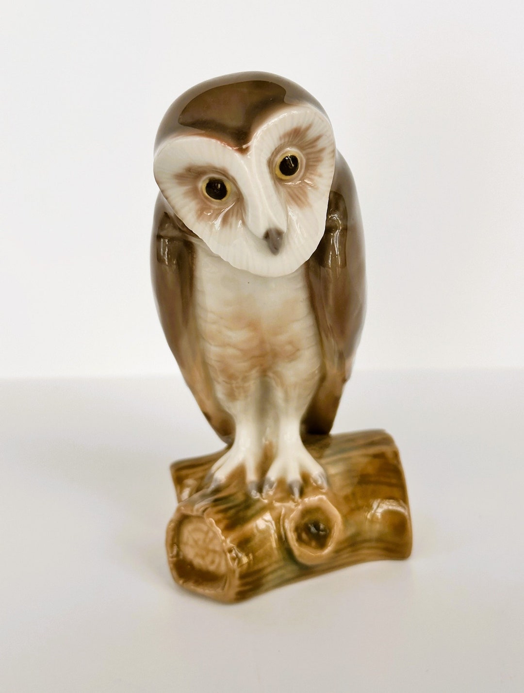 LLADRO BARN OWL No. 5421 Spain Porcelain Animal Figurine Detailed Owl ...