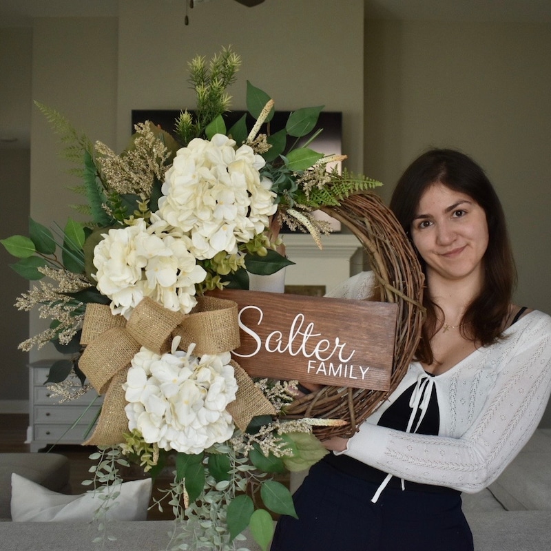 Custom Wreath - Etsy