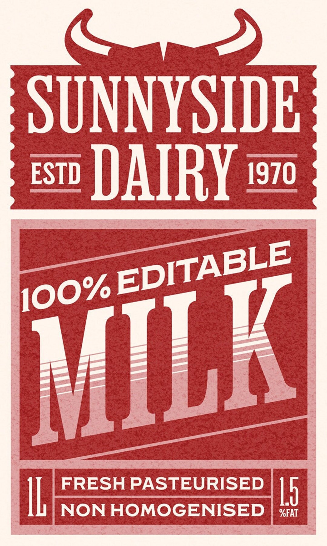 Editable Product Label DIY Labels Printable Label - Etsy