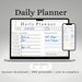 Minimalist Printable Daily Planner | Instant Download Agenda ...
