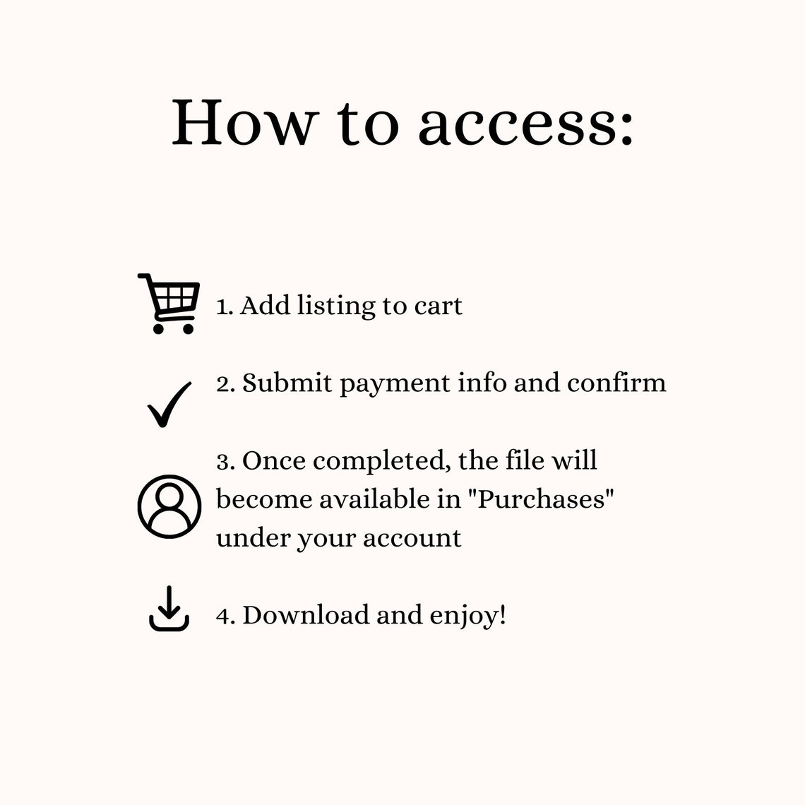 Minimalist Printable Daily Planner | Instant Download Agenda ...